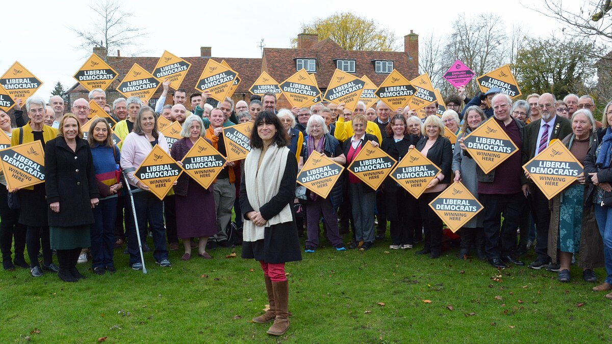 Lib Dems rally in Stratford - Stratford and South Warwickshire Liberal ...
